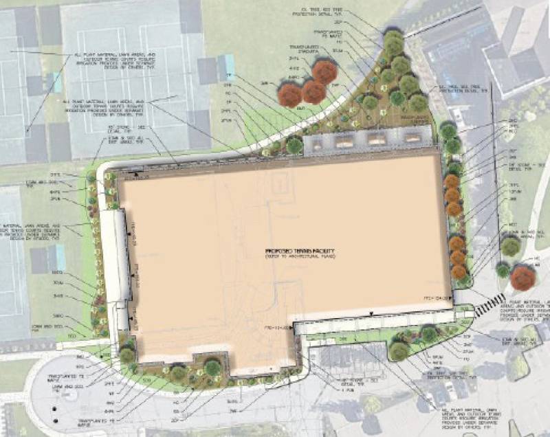 Wellesley Country Club Racket Center - Wellesley, MA | Land Surveying ...